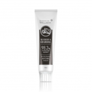 Siberian Wellness. Extra-Rich Botanical Toothpaste Blueberry&Charcoal ...